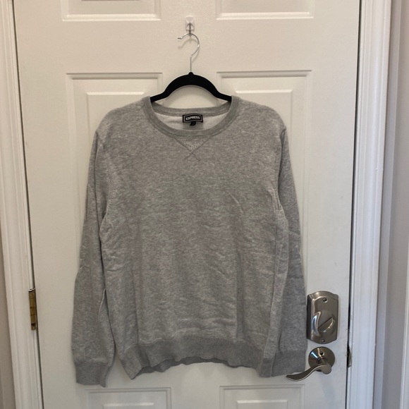Express | Sweaters | Mens Large Express Gray Sweater | Poshmark